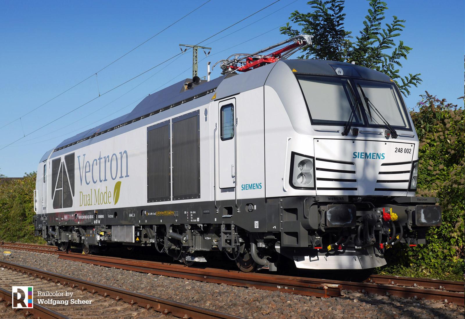 【科普】内燃机车与电力机车相结合的“黑科技”——西门子Vectron DM型双模式动力机车 - 知乎