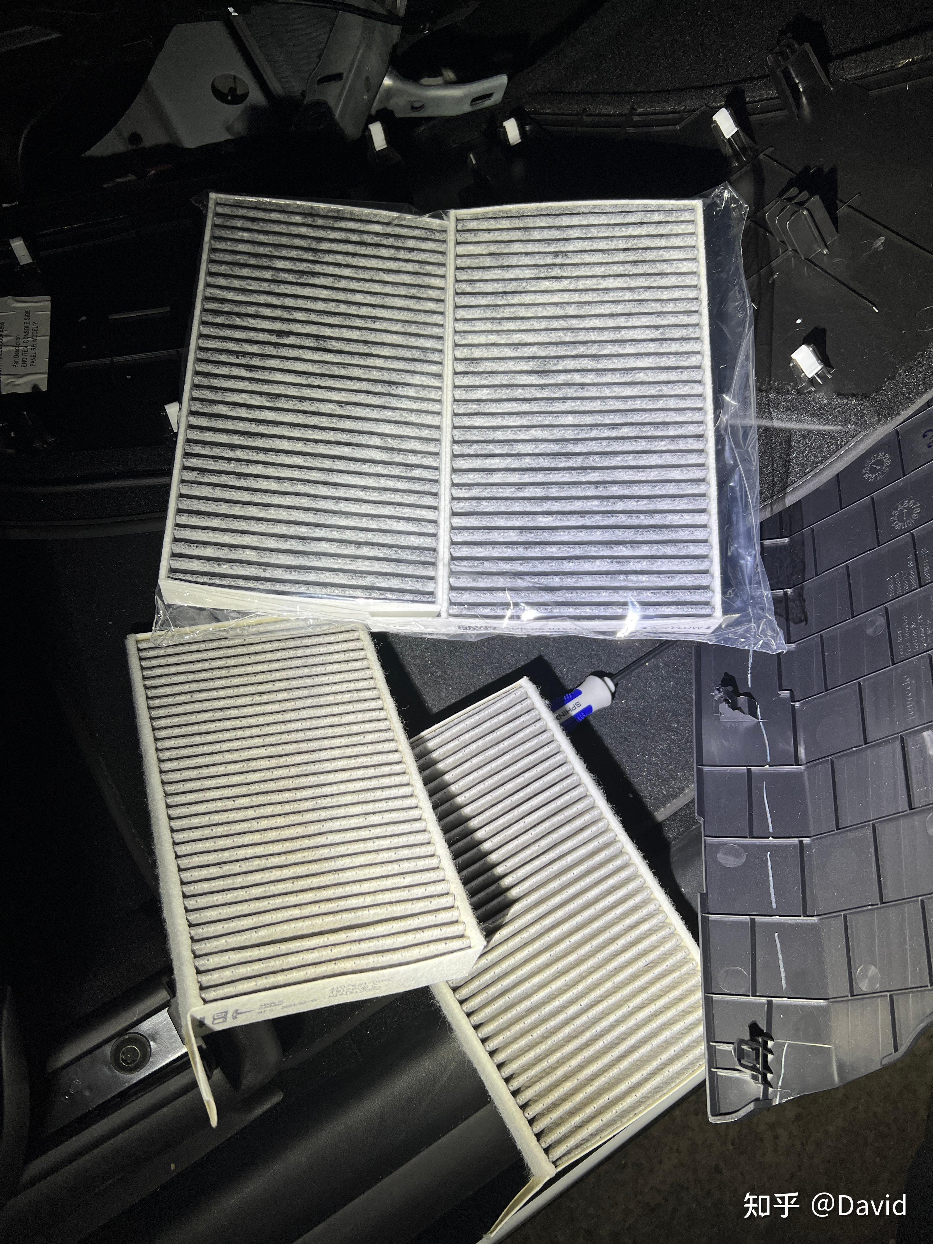Model Y 空调滤芯更换 - 知乎