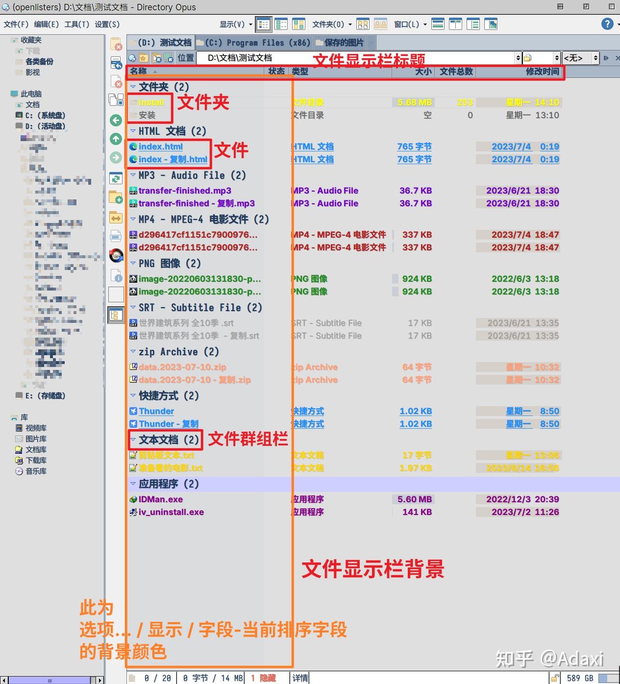 Directory Opus 配置记录与分享 - 知乎