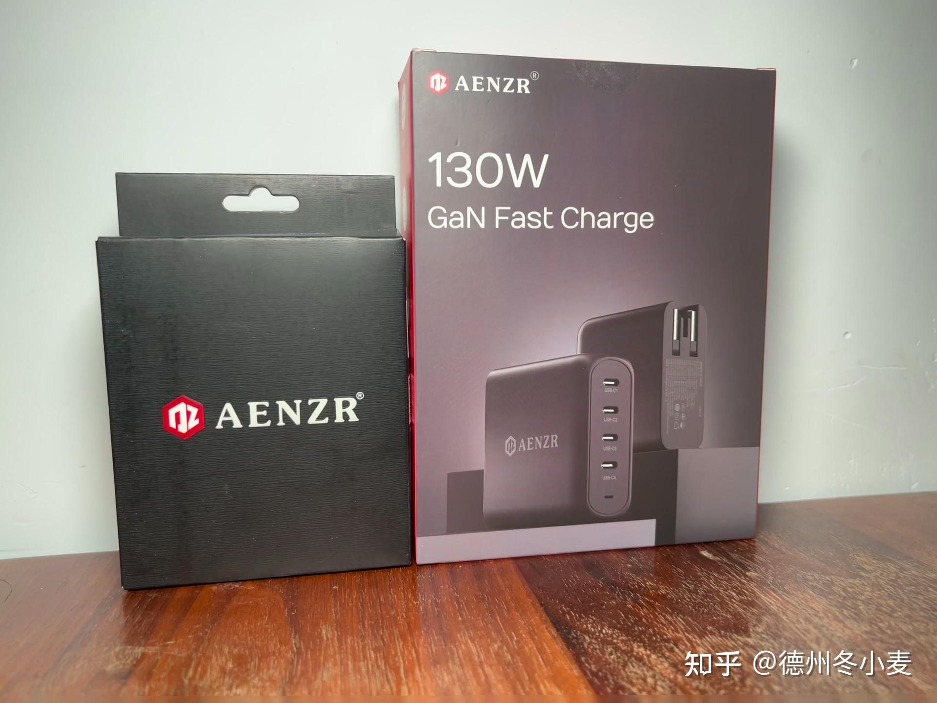 四C口独立快充，桌充、墙充两相宜丨AENZR 130W氮化镓GaN - 知乎
