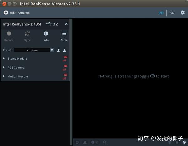 Intel RealSense D435i:安装与使用(ROS、Python) - 知乎