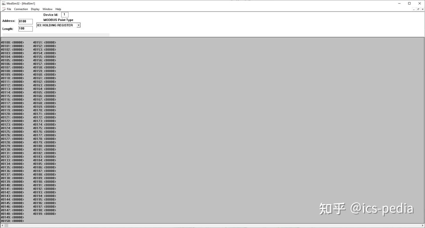 软件资源分享一：Modbus调试软件ModScan32 + Modsim32 - 知乎