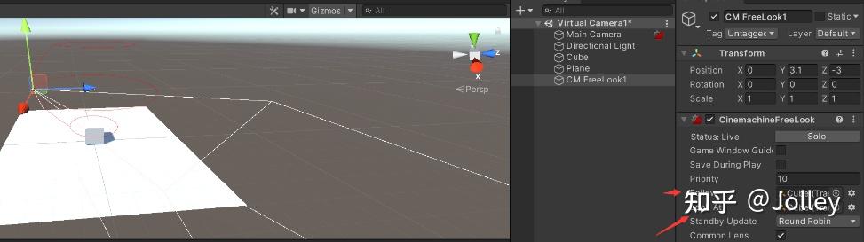Unity3d Cinemachine篇（三）— FreeLook - 知乎