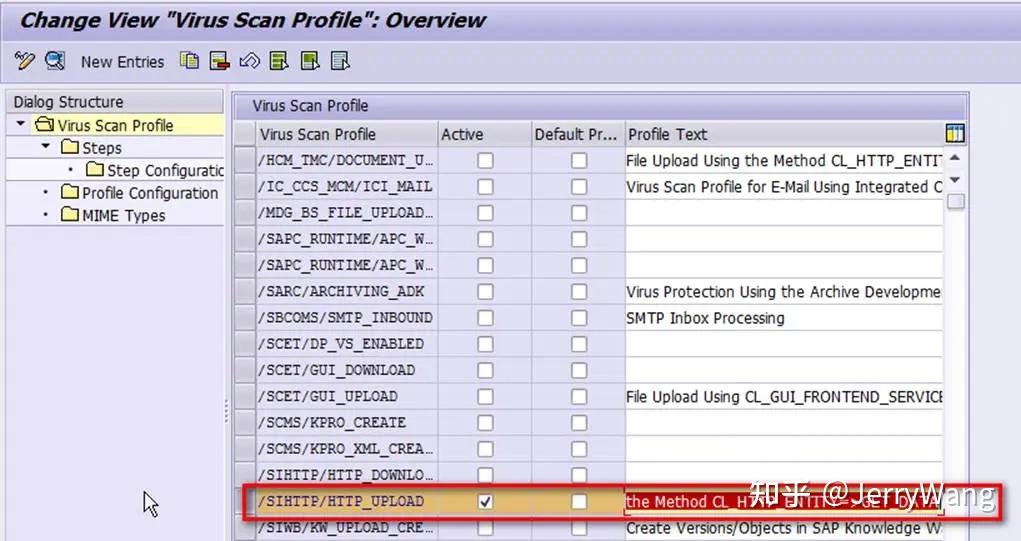 关于 SAP UI5 应用附件上传的病毒扫描功能 virus scan profile - 知乎