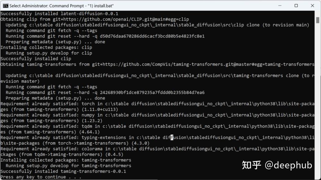 在自己电脑运行Stable Diffusion和完整项目下载 - 知乎