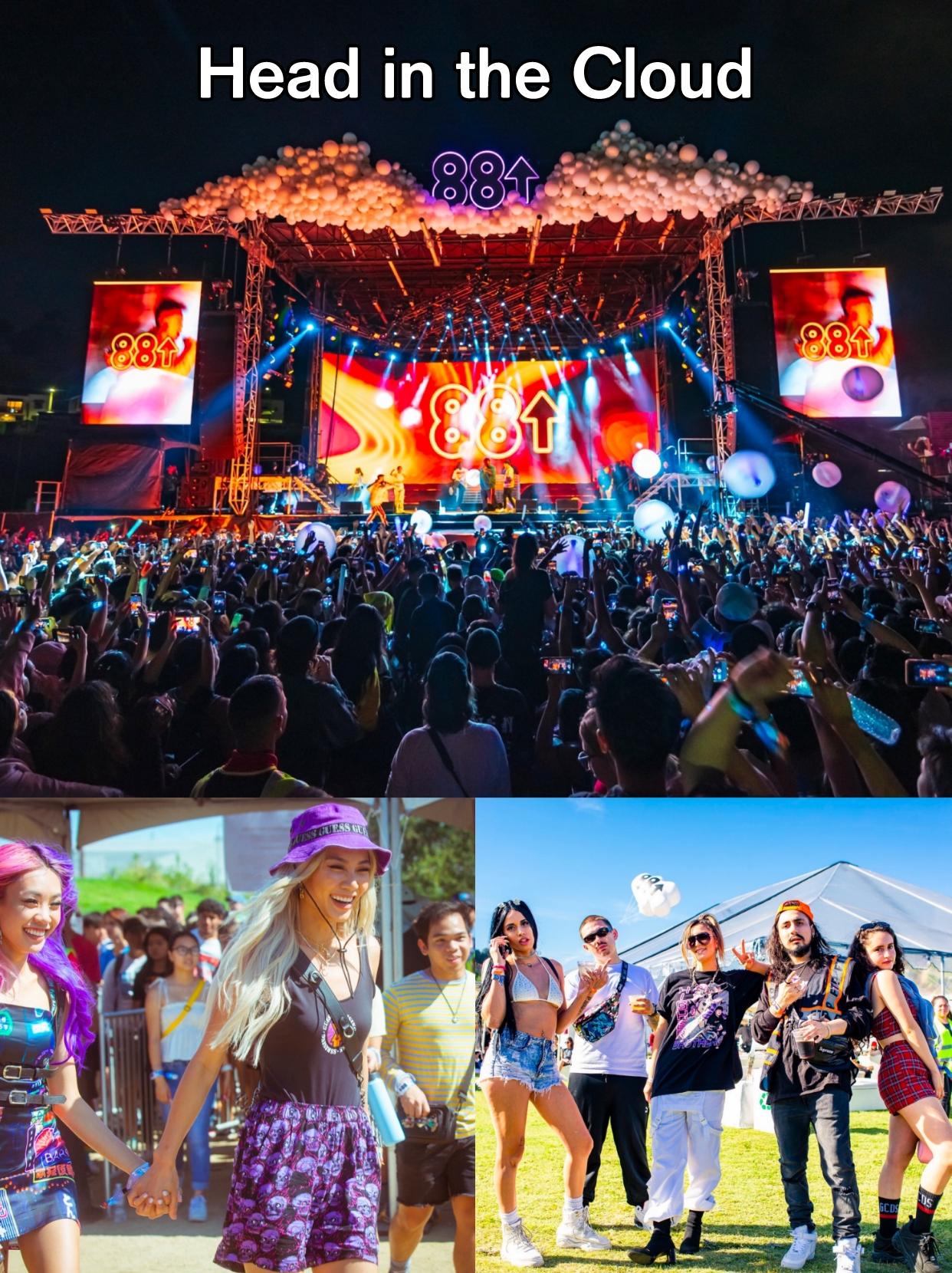 嗨爆加州｜Head in the Cloud音乐节开启！ - 知乎