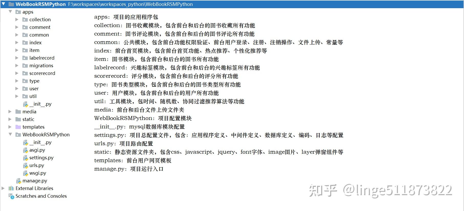 Pythondjangomysql个性化图书推荐系统 图书在线推荐系统 基于用户、项目、内容的协同过滤推荐算法 知乎