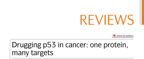 靶向肿瘤中的p53: 一个蛋白，多个靶点 - 知乎