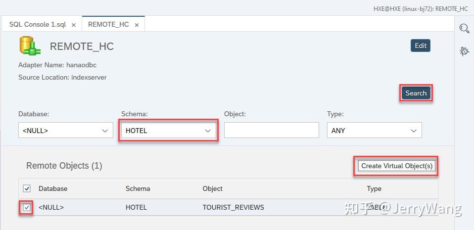 使用 SAP HANA Virtual Table 连接外部数据源 - 知乎