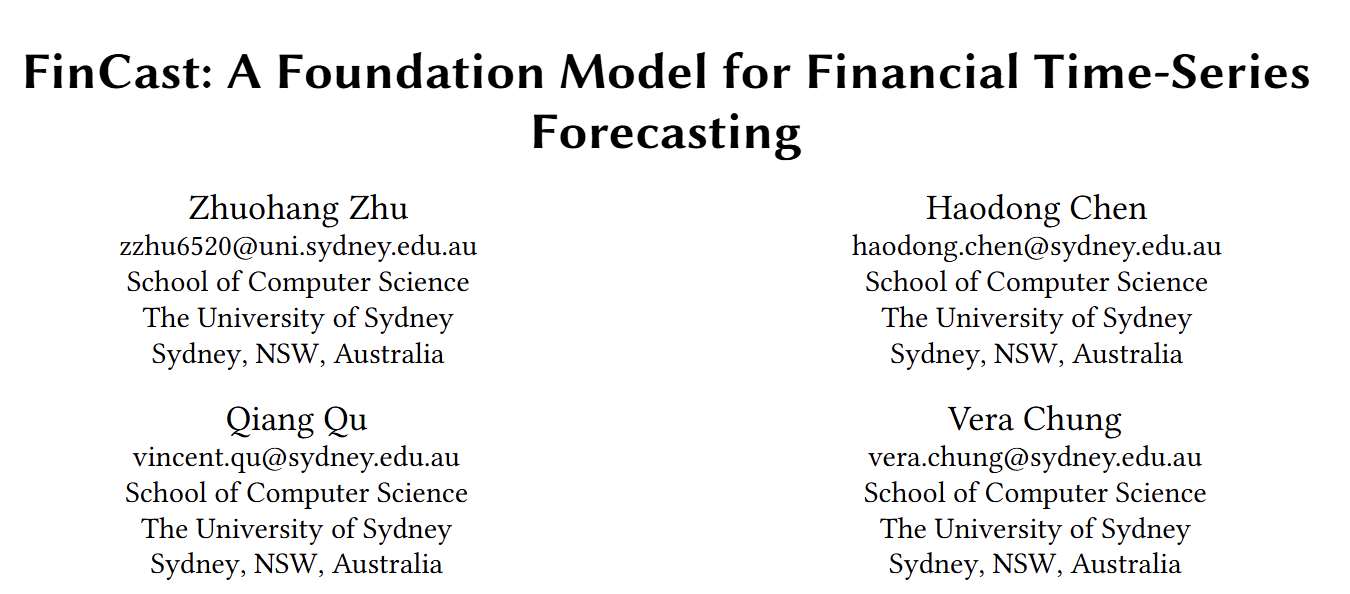AI论文速读 | FinCast：用于金融时间序列预测的基础模型 - 知乎