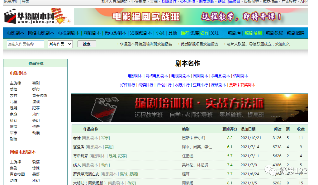 一个剧本生成器和五个靠谱的剧本网站 - 知乎