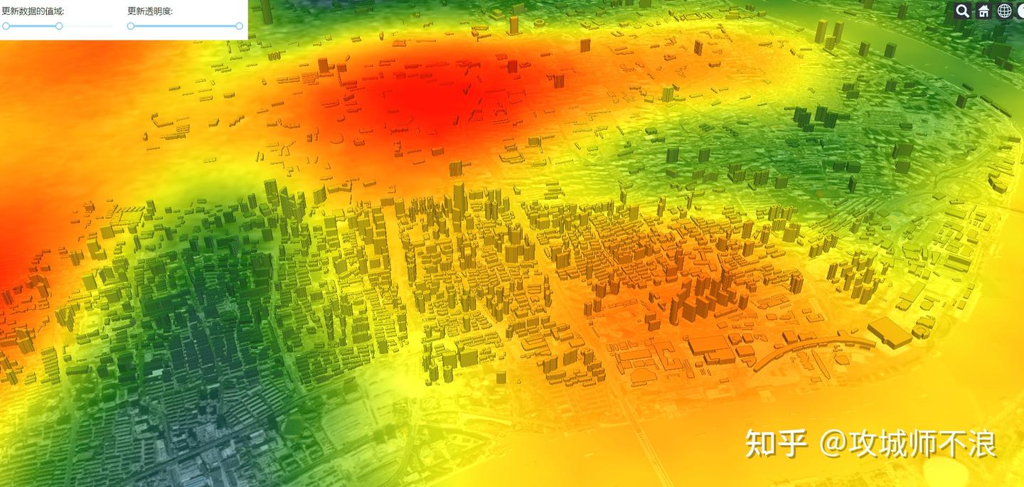 为开源奉献一份自己的力量：Cesium没有热力图组件，我们自己封装！ - 知乎