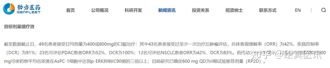 KRAS G12D突变晚期胰腺导管癌！FDA授予VS-7375快速通道资格，疾病控制率达100% - 知乎