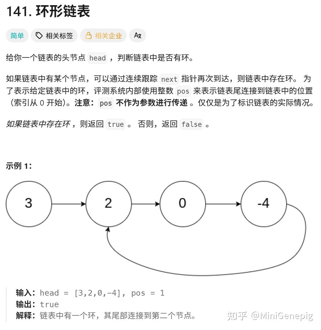 Leetcode hot easy -sum -list - 知乎