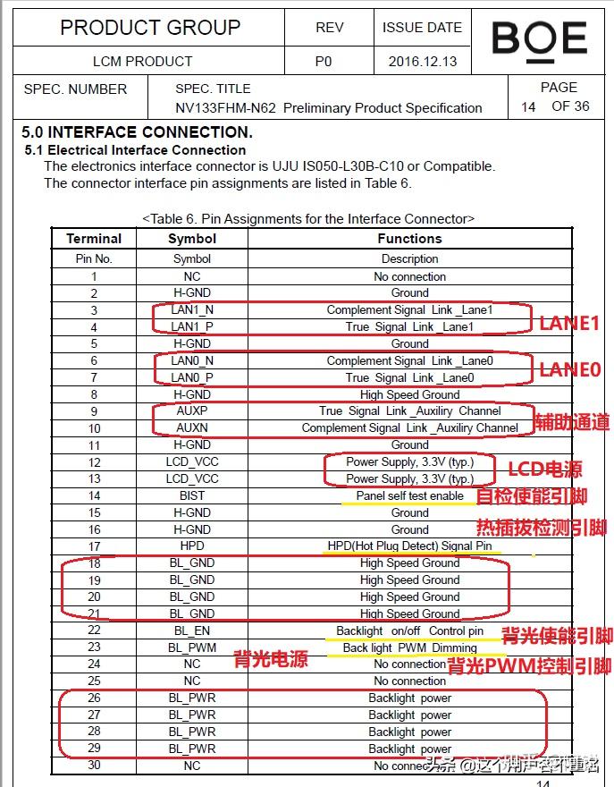 LCD接口设计系列一：基于eDP接口屏的硬件电路设计 - 知乎