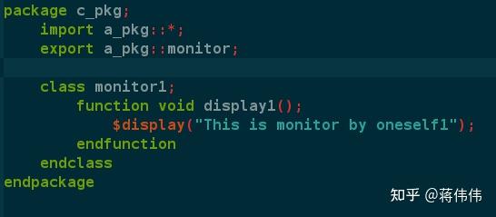 关于systemverilog package的说明 - 知乎