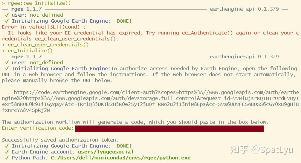 rgee ee_Initialize初始化失败解法 - 知乎