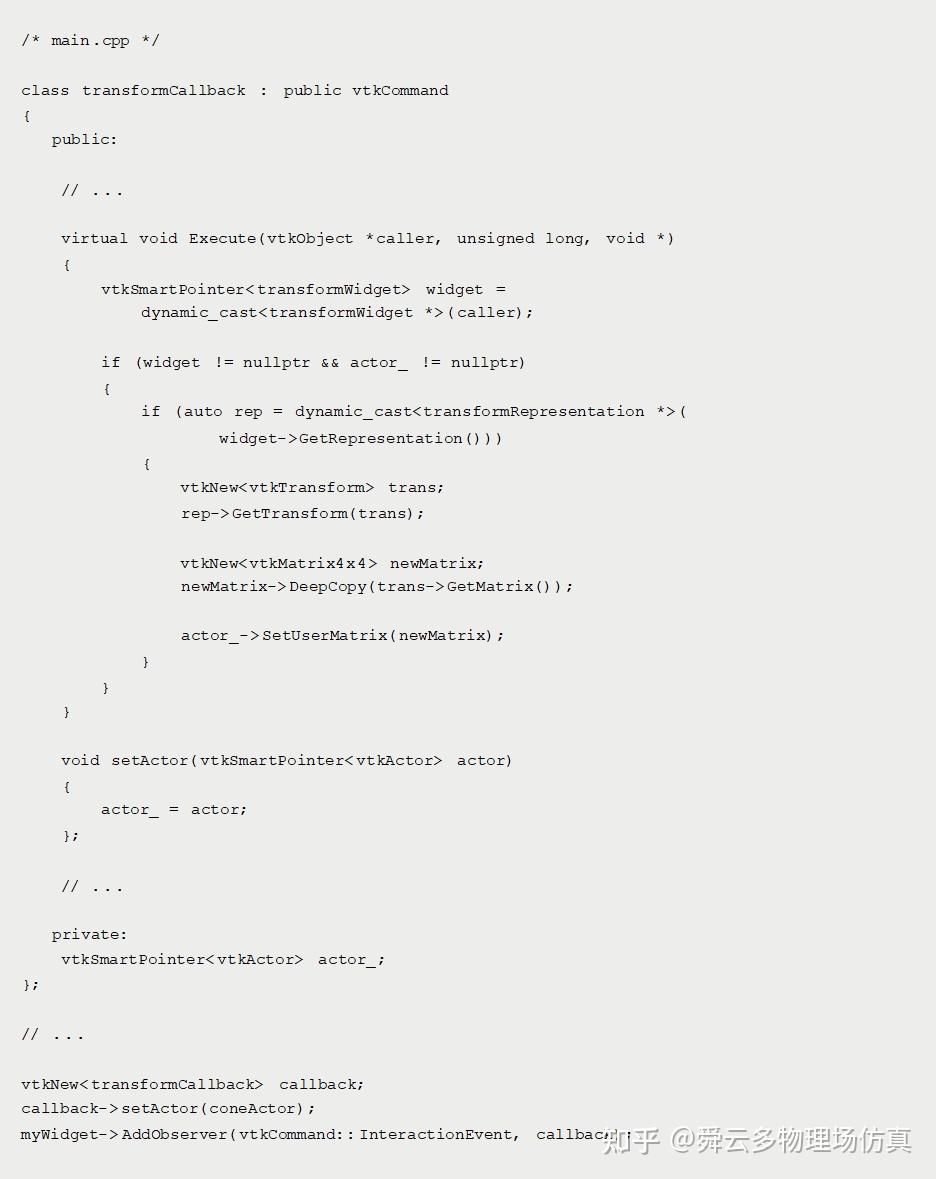 技术分享 | 实作 VTK Transform Widget - 知乎