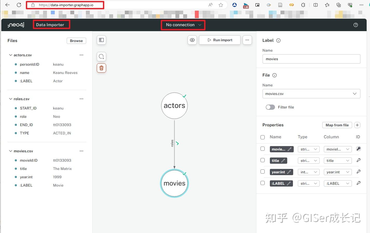 Neo4j教程 | CSV数据导入-Neo4j Data Importer - 知乎