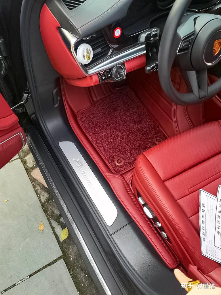 保时捷帕拉梅拉加长版红色内饰好看极了 - 知乎