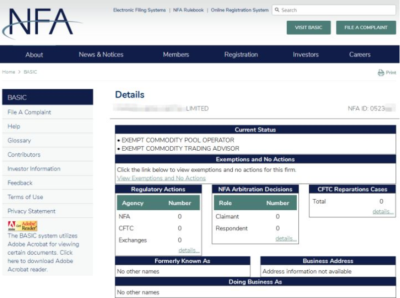美国期货协会NFA非会员与会员的区别 - 知乎