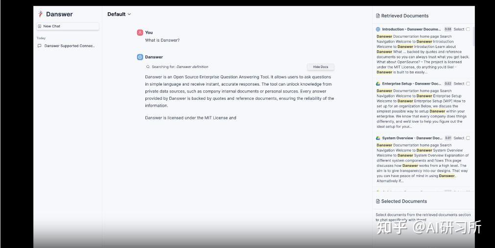 Danswer-开源统一搜索，用AI与您的文档聊天 - 知乎