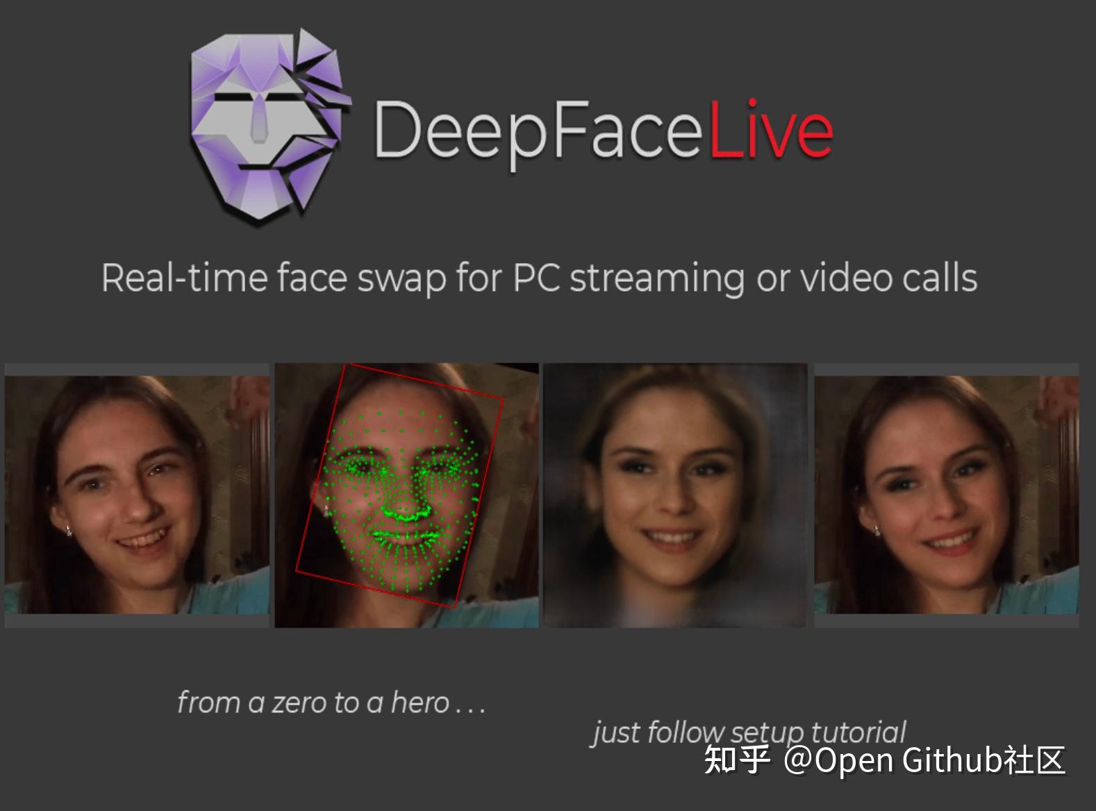 Github 5月周榜-12.7k Star🌟的开源项目:DeepFaceLive 实时人脸交换 - 知乎
