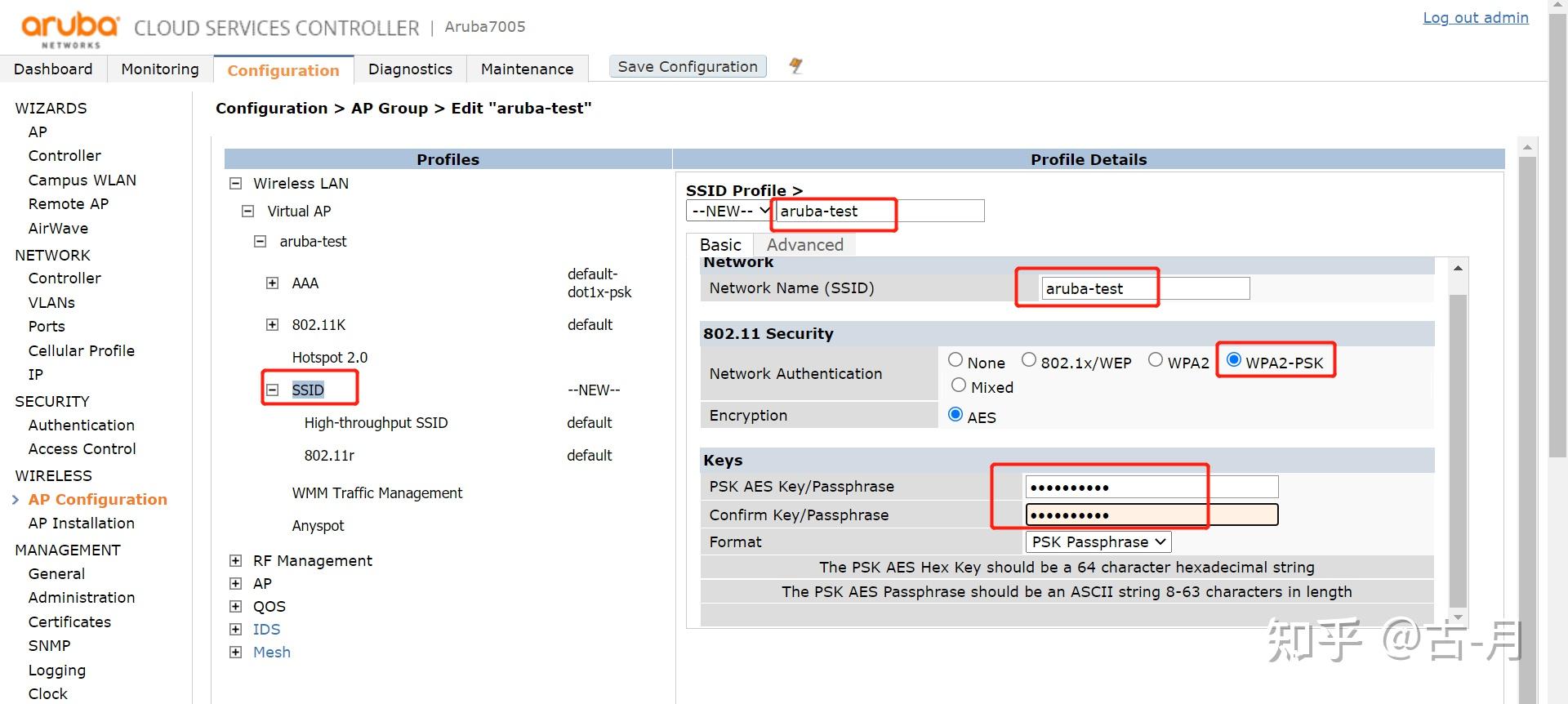 Aruba基础配置 - 知乎