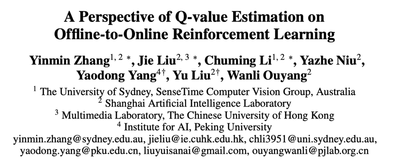 AAAI 2024 高分作 | SO2：从Q值估计的角度重新审视Offline-to-Online强化学习 - 知乎