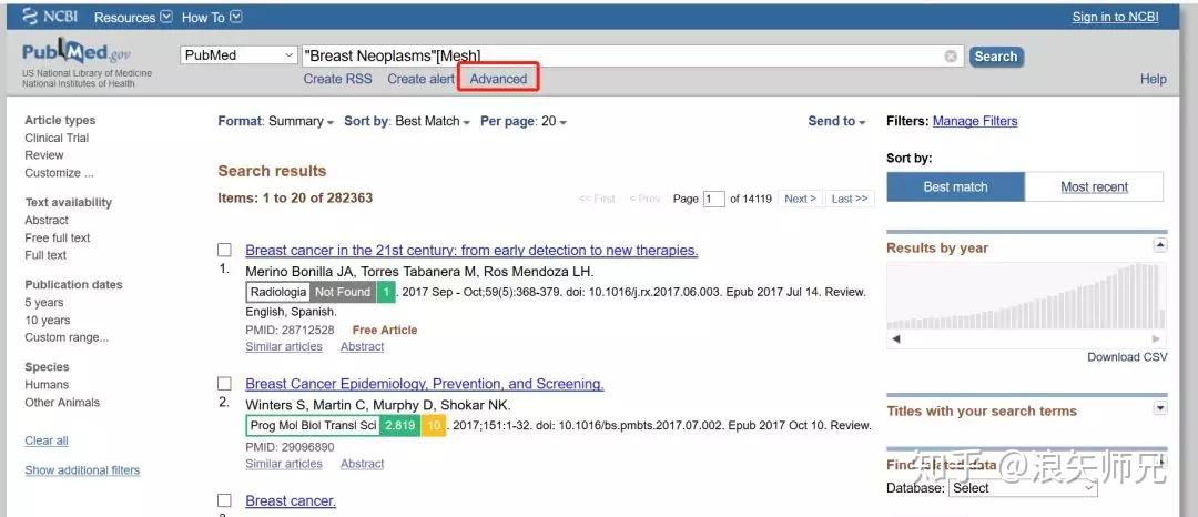 Pubmed检索速成 - 知乎