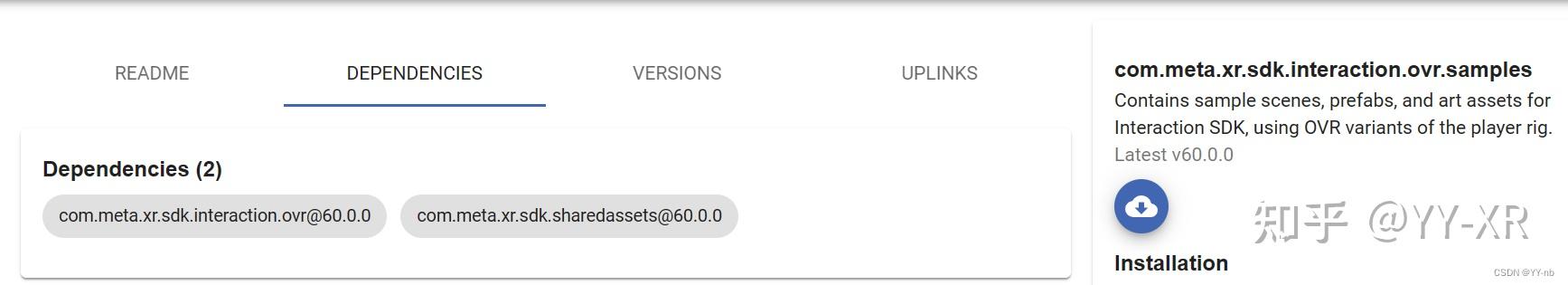 Unity 新版 Meta XR SDK 无法导入解决方法 - 知乎