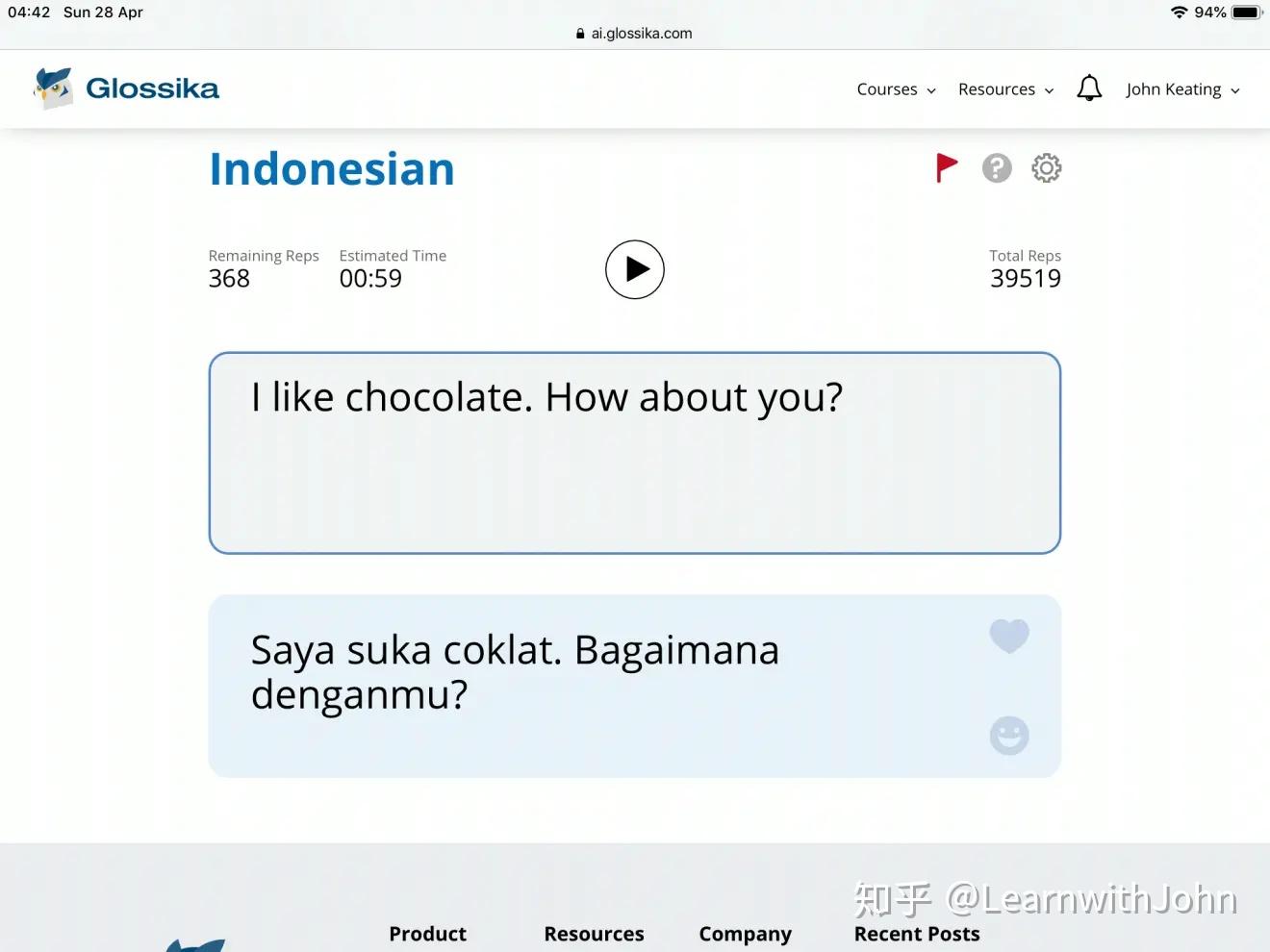 Glossika: 我终于开始用这个多语言学家们都推荐的软件，它真有用吗？ - 知乎