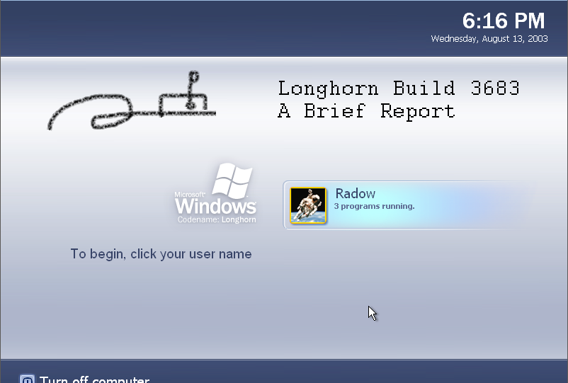 Longhorn Build 3683 简报 - 知乎