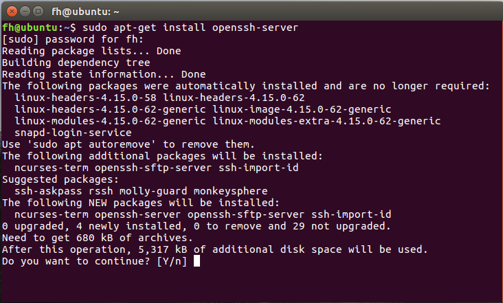 Ubuntu 开启SSH服务实现远程登录与文件传输 - 知乎