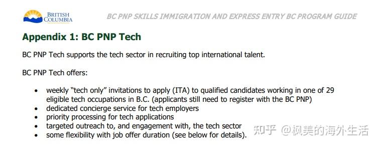 加拿大BC省科技类移民BC Tech，要求低快速拿身份，适合留学生和IT人士 - 知乎