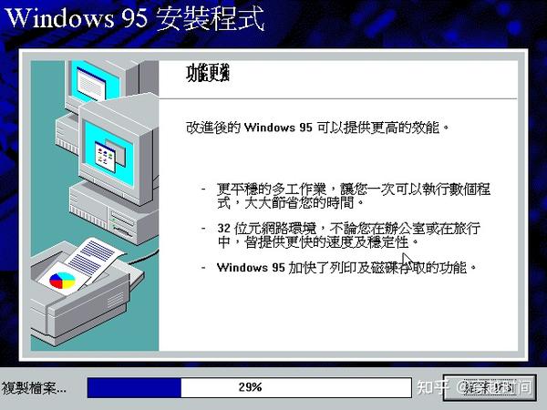 1998年的繁体Windows 95安装程式体验 - 知乎