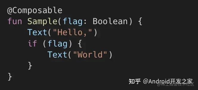 Compose声明式代码简洁？Compose React Flutter SwiftUI 语法全对比 - 知乎