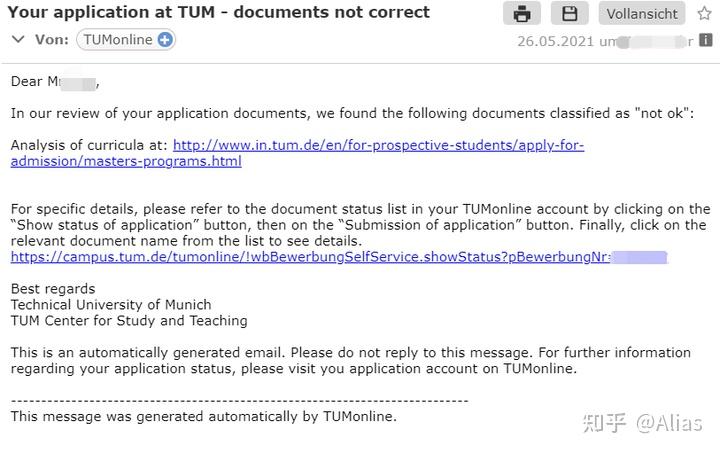 慕尼黑工业大学 TUM Info 计算机硕士申请合格经验 - 知乎
