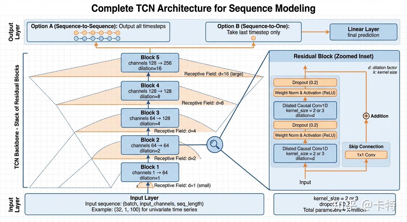 深度时序模型TCN（Temporal Convolutional Network）完全指南 - 知乎