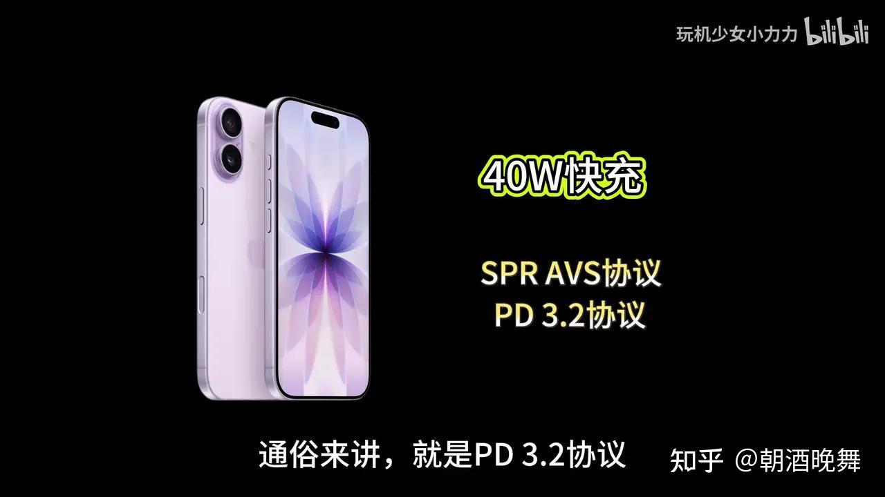 你手头上的充电器根本用不了！iPhone17系列 40W快充解读：AVS协议到底是什么？PD 3.2快充技术先进在哪里？ - 知乎