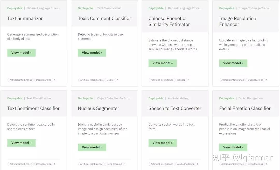 100+前沿“拿来即用”开源深度学习模型汇总分享 - 知乎