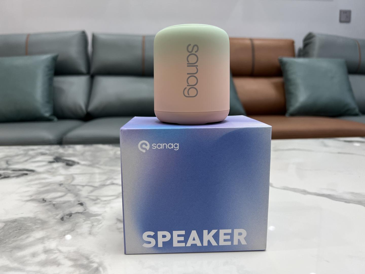王心凌同款全能小钢炮—Sanag塞那X6S 渐变色无线蓝牙音箱体验 - 知乎