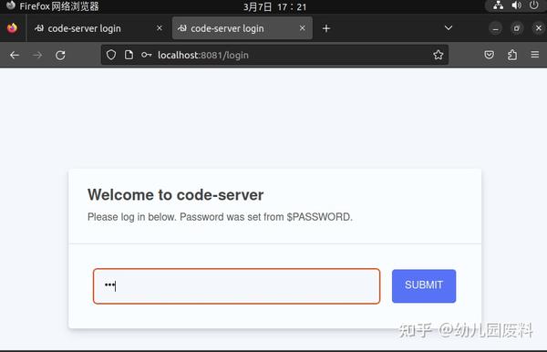docker(code-server) + frp = cloud studio - 知乎