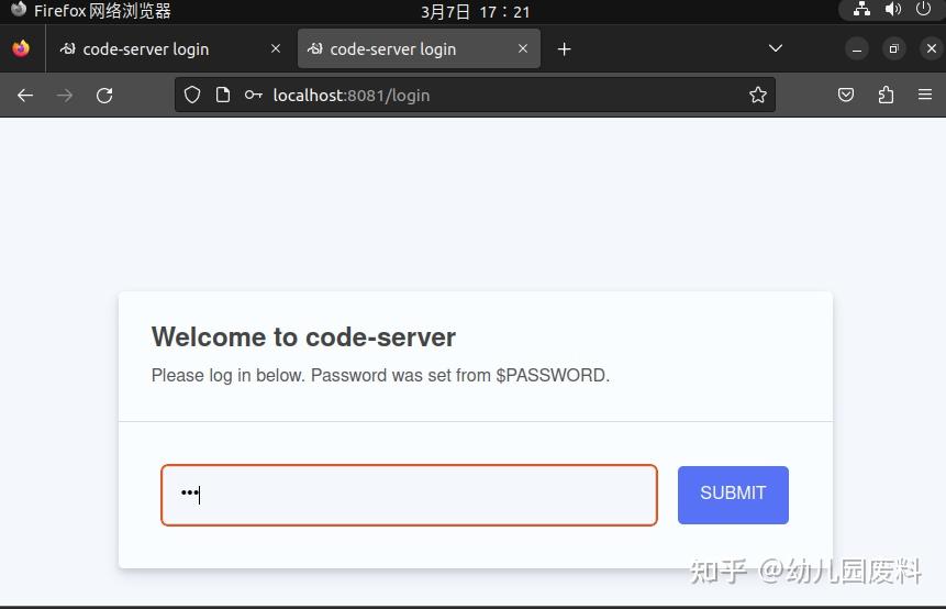 docker(code-server) + frp = cloud studio - 知乎