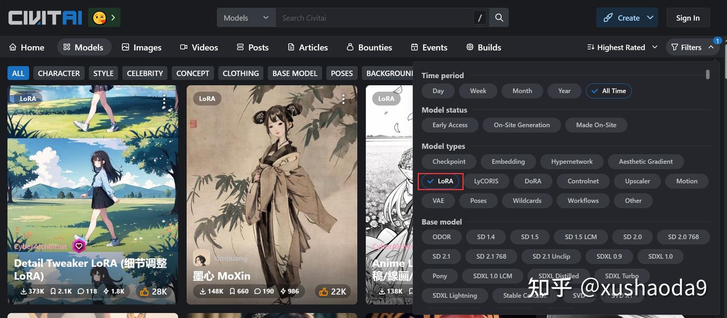 七、Stable Diffusion - 小模型：Embedding、LoRa、Hypernetwork - 知乎