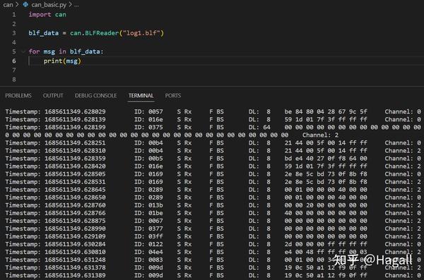 [极简教程]python-can、cantools尝鲜：使用python分析blf格式的CAN数据 - 知乎