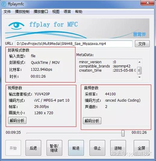 ffplay 播放器源代码分析 - 知乎