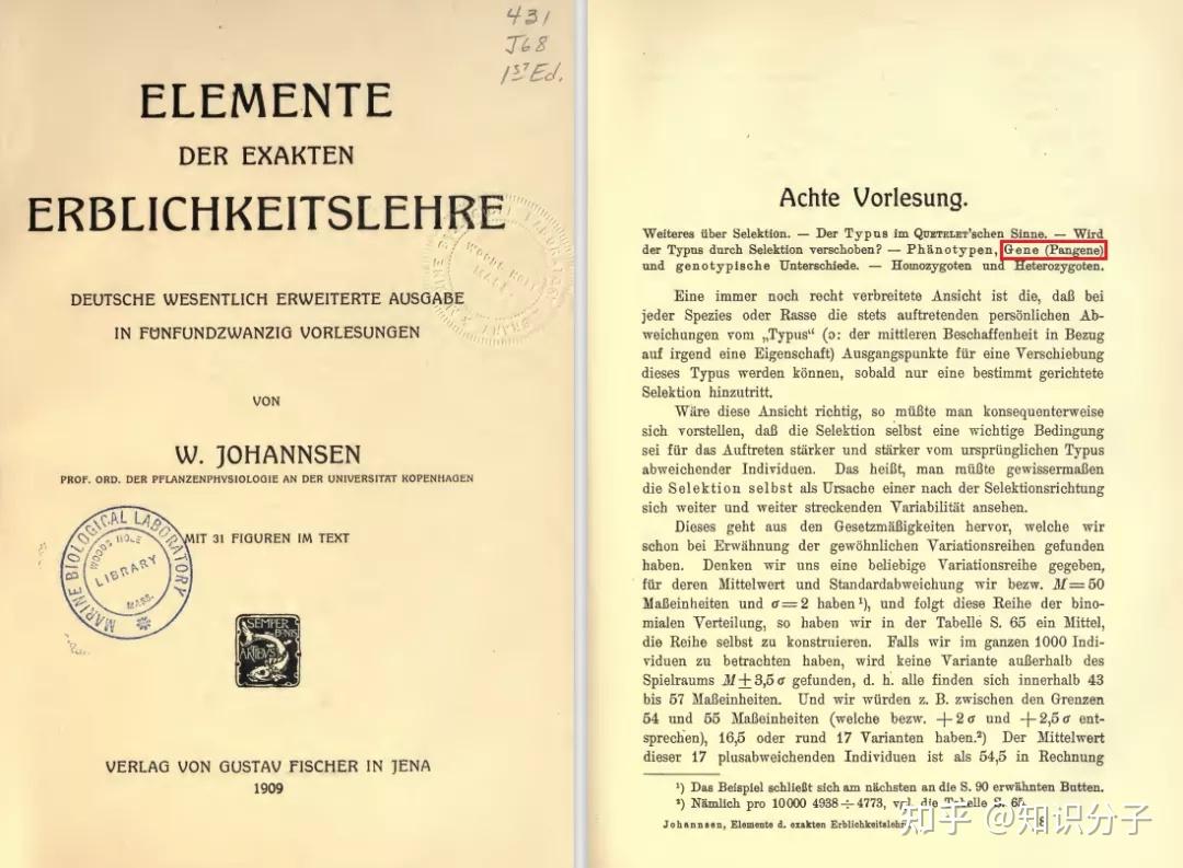 “基因”（Gene）一词是怎么来的？ | 商周专栏 - 知乎