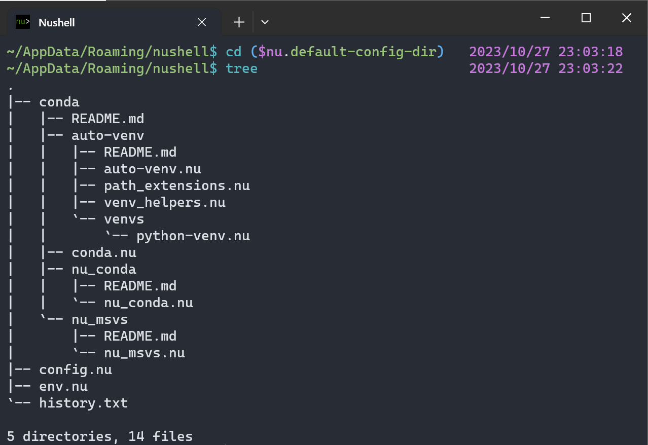 在Nushell中使用conda - 知乎