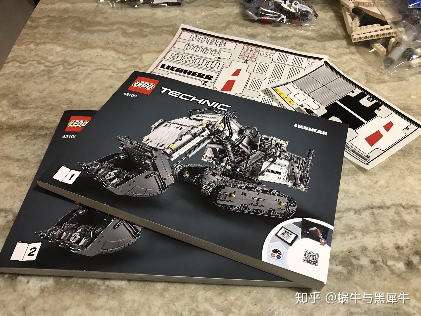 磨叽了几个月的lego（乐高）42100利勃海尔R9800评测 - 知乎